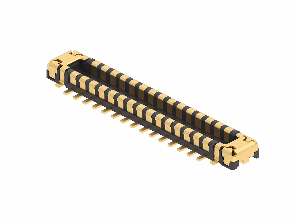 SlimStack Board-to-Board Plug, 0.35mm Pitch, ACB6+ Series, 0.60mm Mated Height, 1.90mm Mated Width, 60 Circuits, 8 Reels/Carton