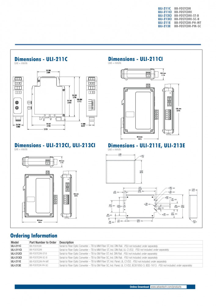 BB-FOSTCDRI product document page 2