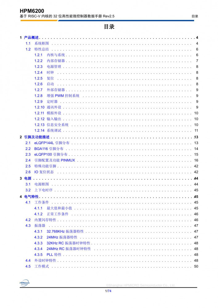 HPM6200 datasheet page 3