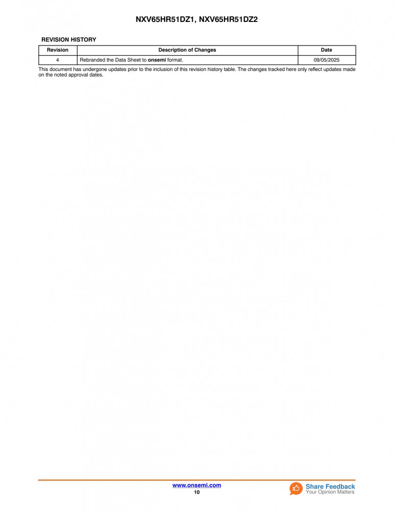 NXV65HR51DZ datasheet page 10