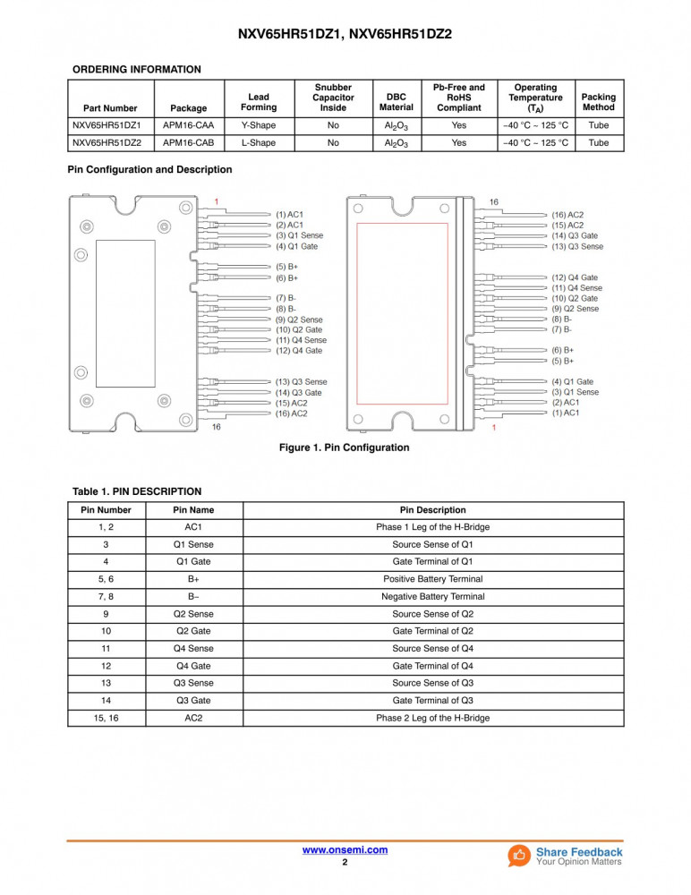 NXV65HR51DZ datasheet page 2