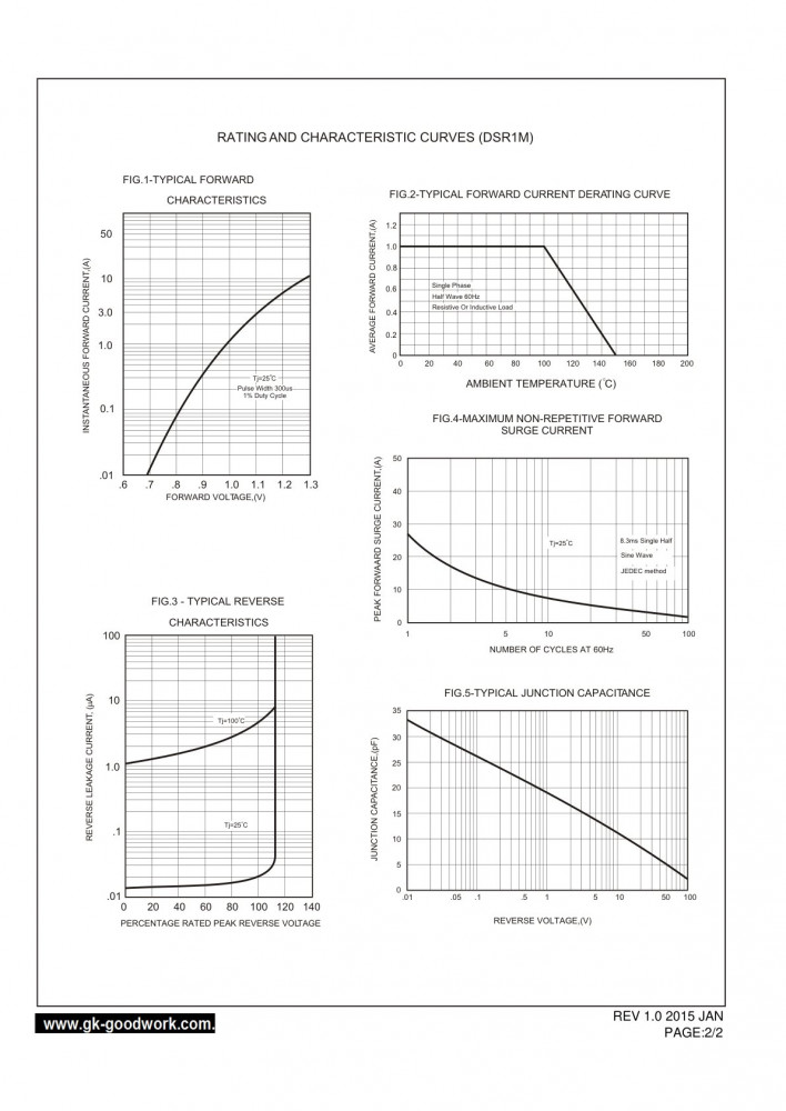 GOODWORK DSR1M technical document page 2