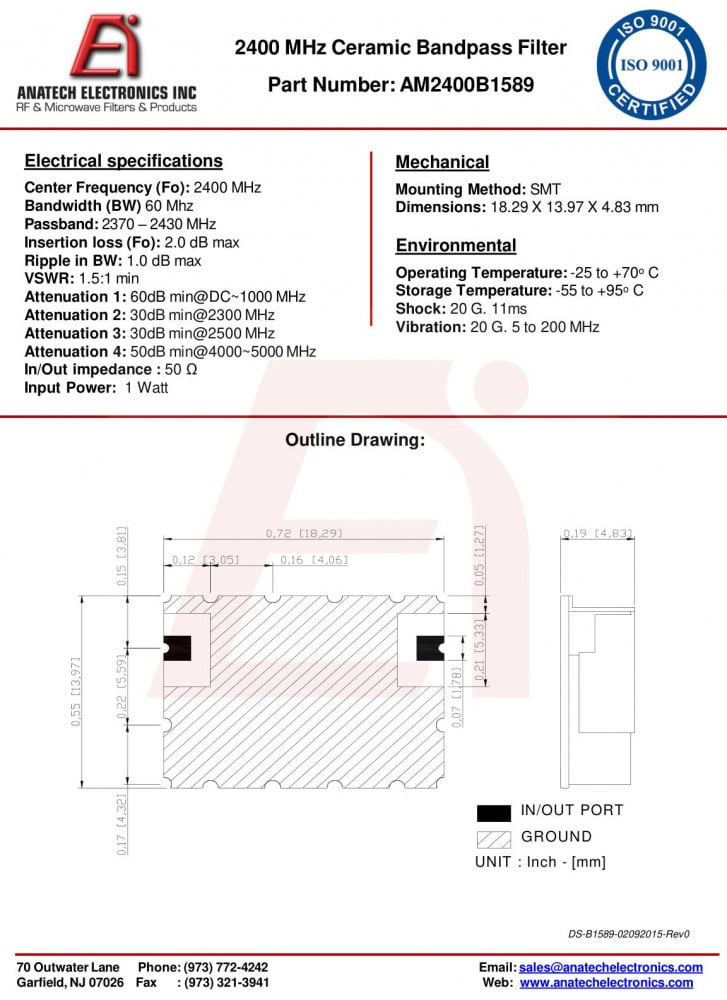 AM2400B1589 technical document