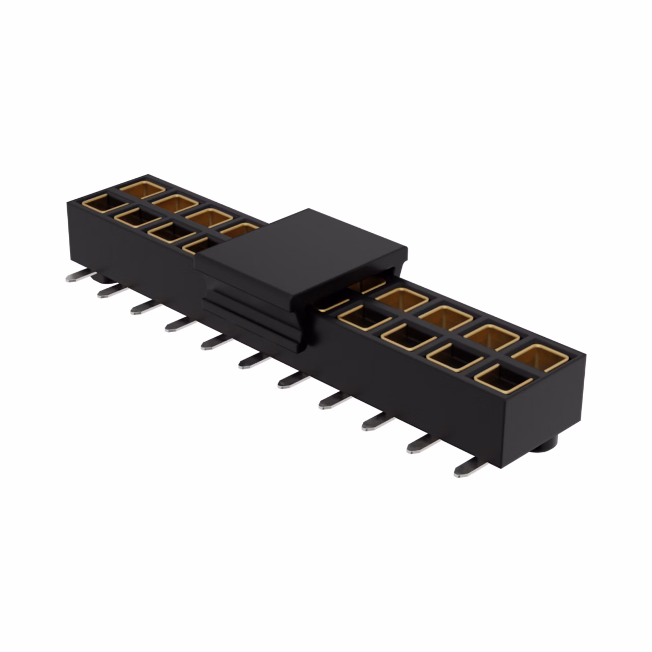 2.00mm Pitch Milli-Grid Receptacle, Surface Mount, Bottom Entry, 0.13µm Gold (Au) Plating, 22 Circuits, with Pick-and-Place Cap, with Peg, Tube, Lead-Free for sale