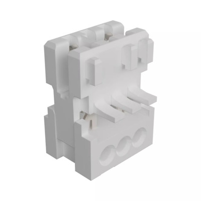 Appli-Mate RAST 2.5 Female Connector, 5.00mm Pitch, 2 Circuits, Position B Removed, Open Endwalls, Polarizing Rib Between Circuits 1 & 2 for sale