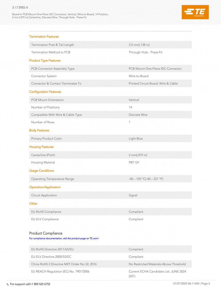 3-173985-4 technical document page 2