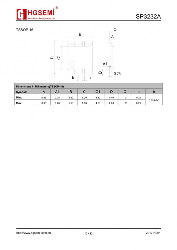 SP3232AECN datasheet page 10
