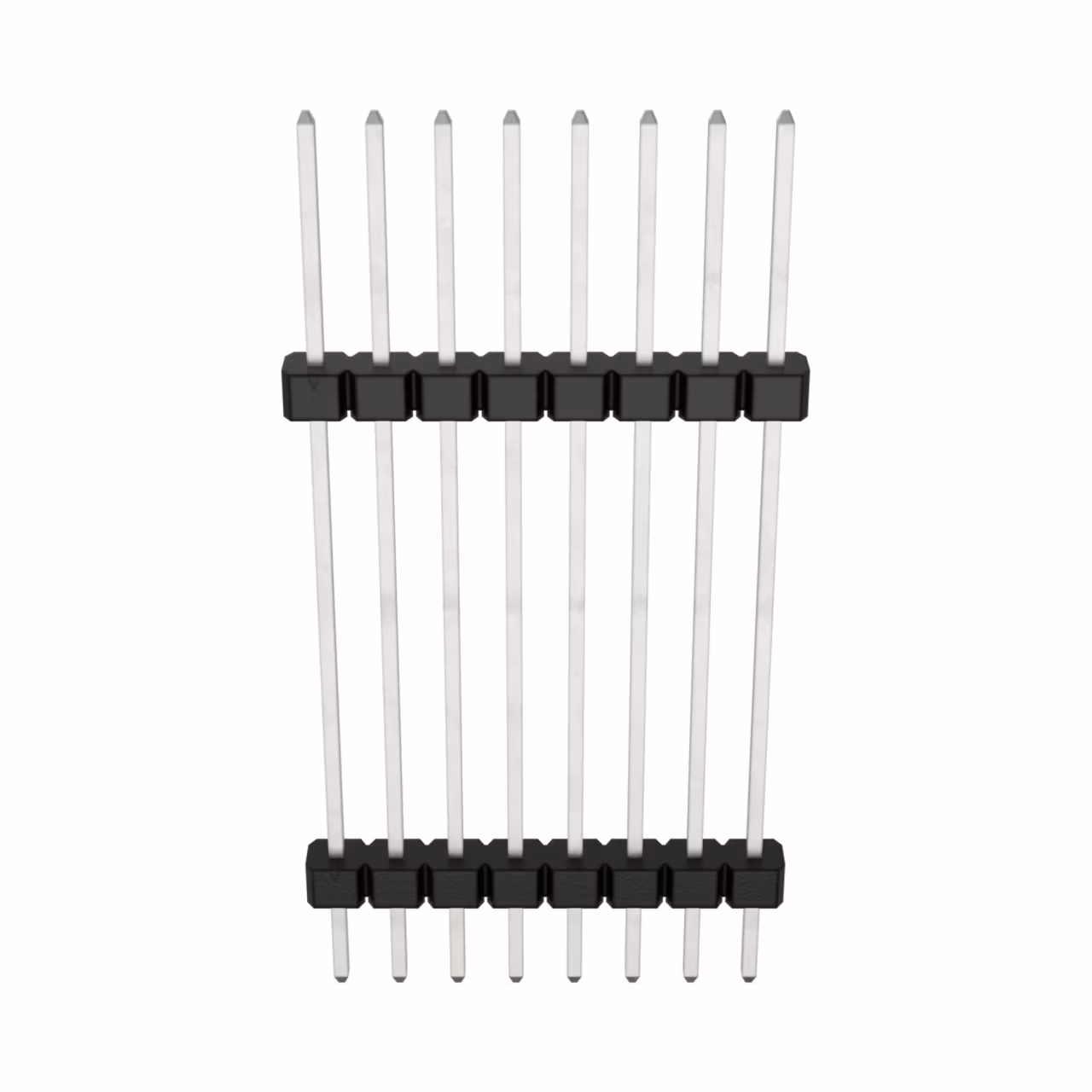 Milli-Grid Header, Single Row, Dual Body, Through Hole, Vertical, 8 Circuits, Tin (Sn) Overall Plating, 19.00mm Stacking Height, 3.60mm Tail Length, Tray, Lead-Free for sale