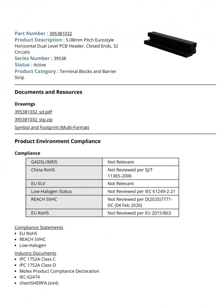 Product document image, page 1