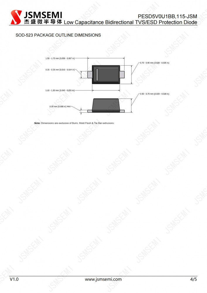 PESD5V0U1BB,115-JSM datasheet page 4