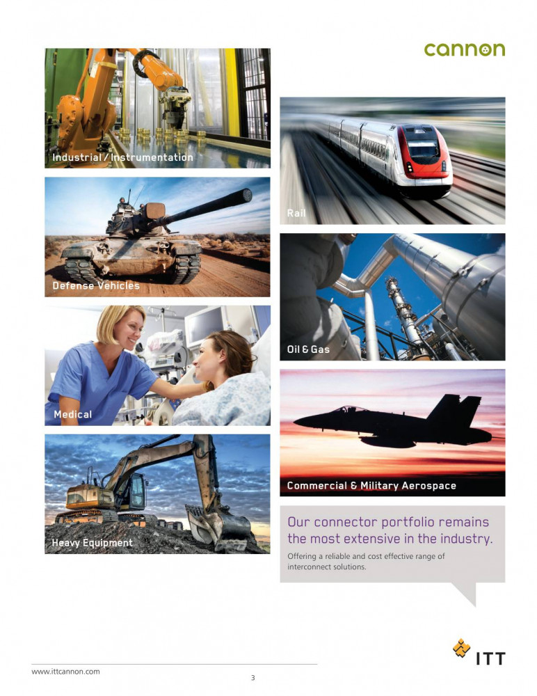 ITT CANNON Trident documentation page 3