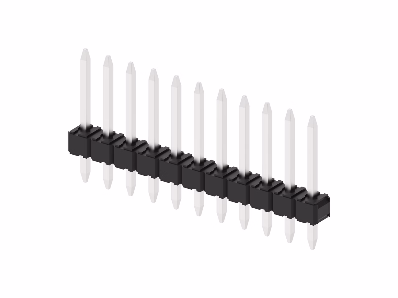 KK 254 Breakaway Header, Right-Angle with Friction Lock, 15 Circuits, Tin (Sn) Plating