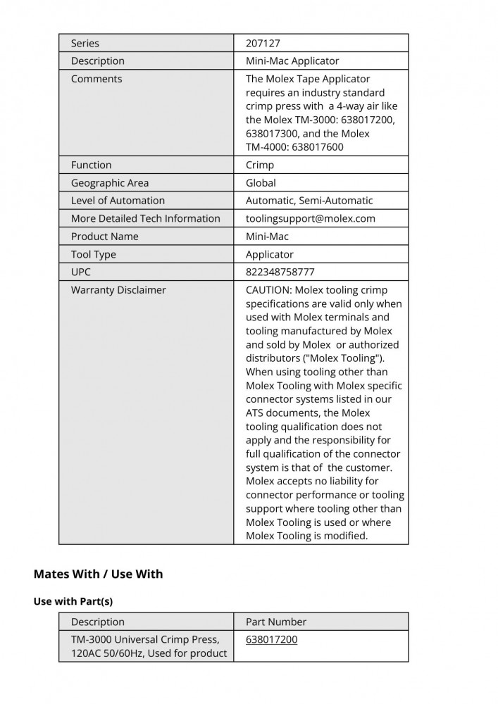 Product document image, page 2