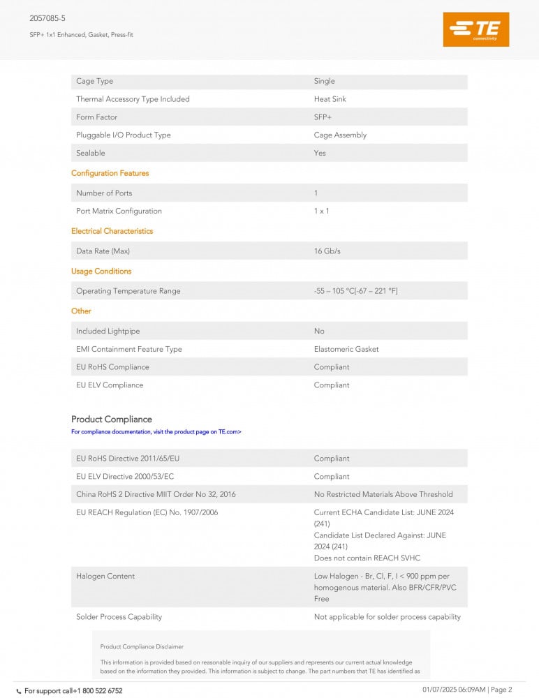2057085-5 technical document page 2