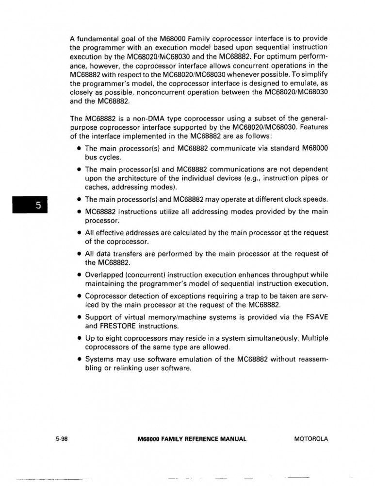 MC68882 technical document page 3
