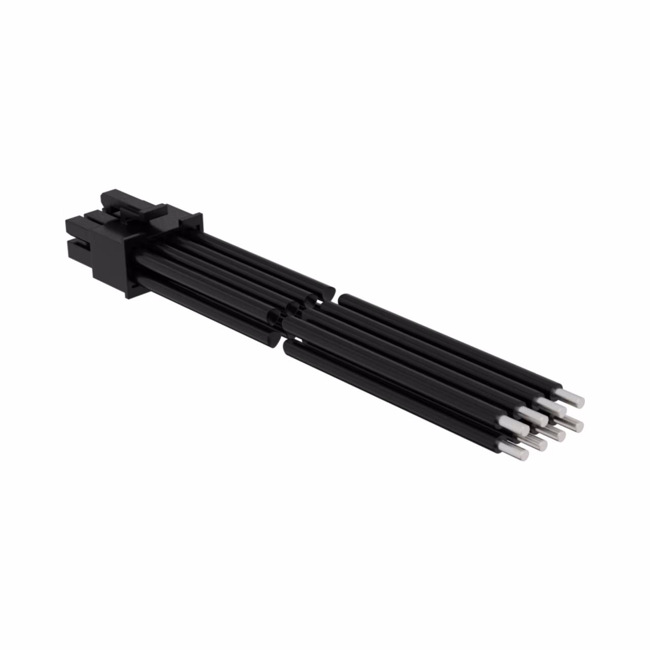 Mini-Fit Versa-to-Pigtail Off-the-Shelf (OTS) Cable Assembly, 4.20mm Pitch, Dual Row, 600.00mm Length, 8 Circuits, Black for sale