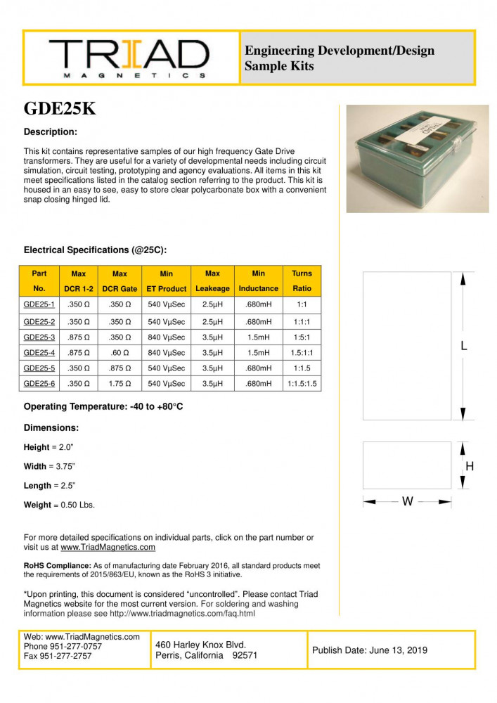 GDE25K technical document image