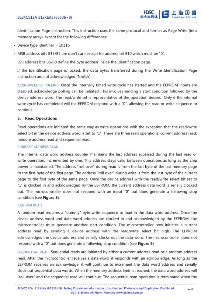 BL24C512A-PARC datasheet page 6