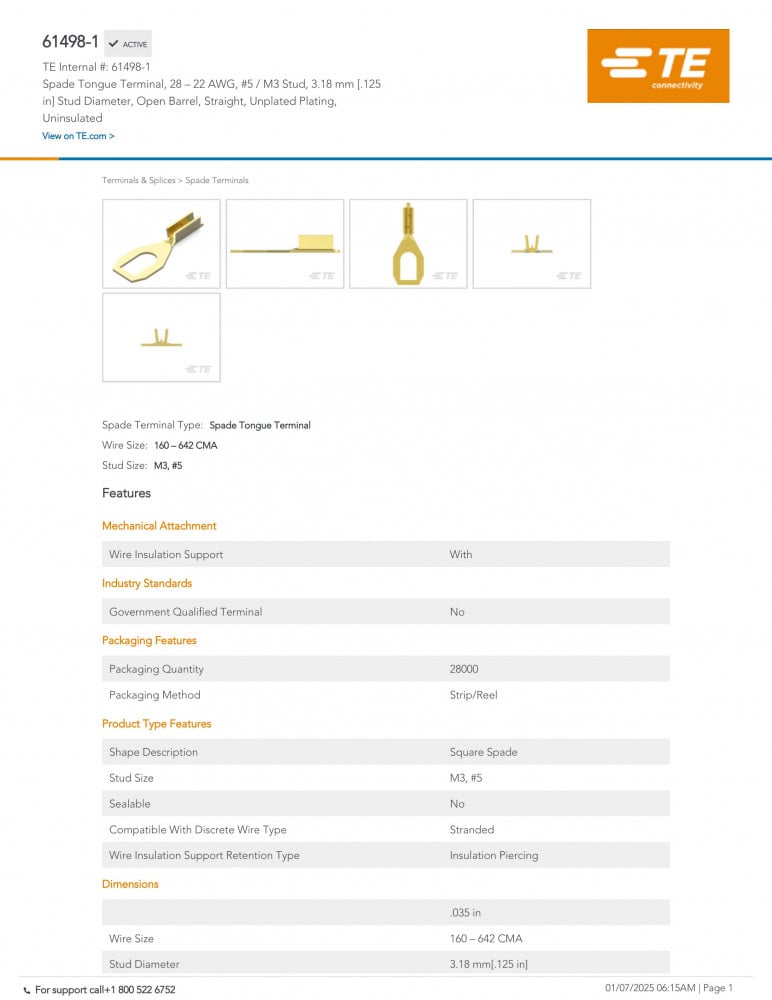 61498-1 technical document page 1