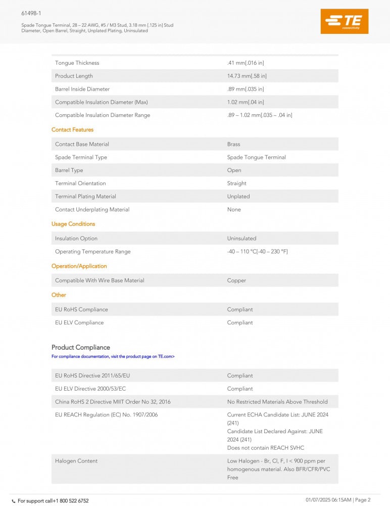 61498-1 technical document page 2