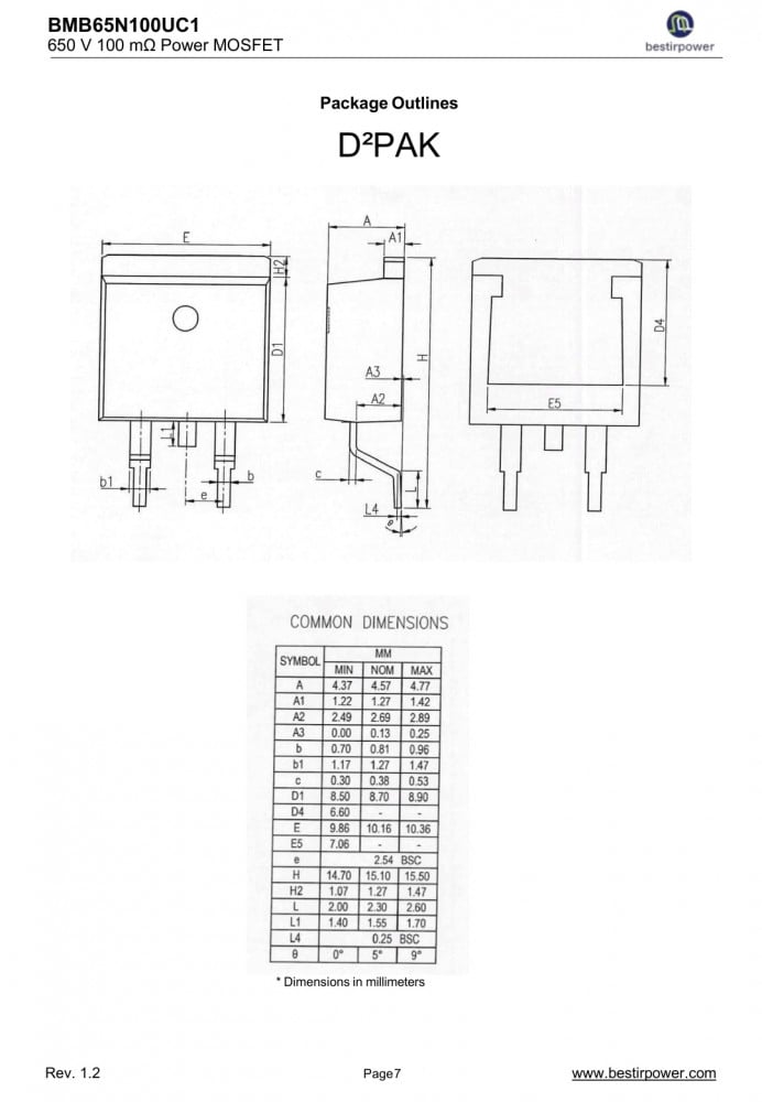 BMB65N100UC1 datasheet page 7