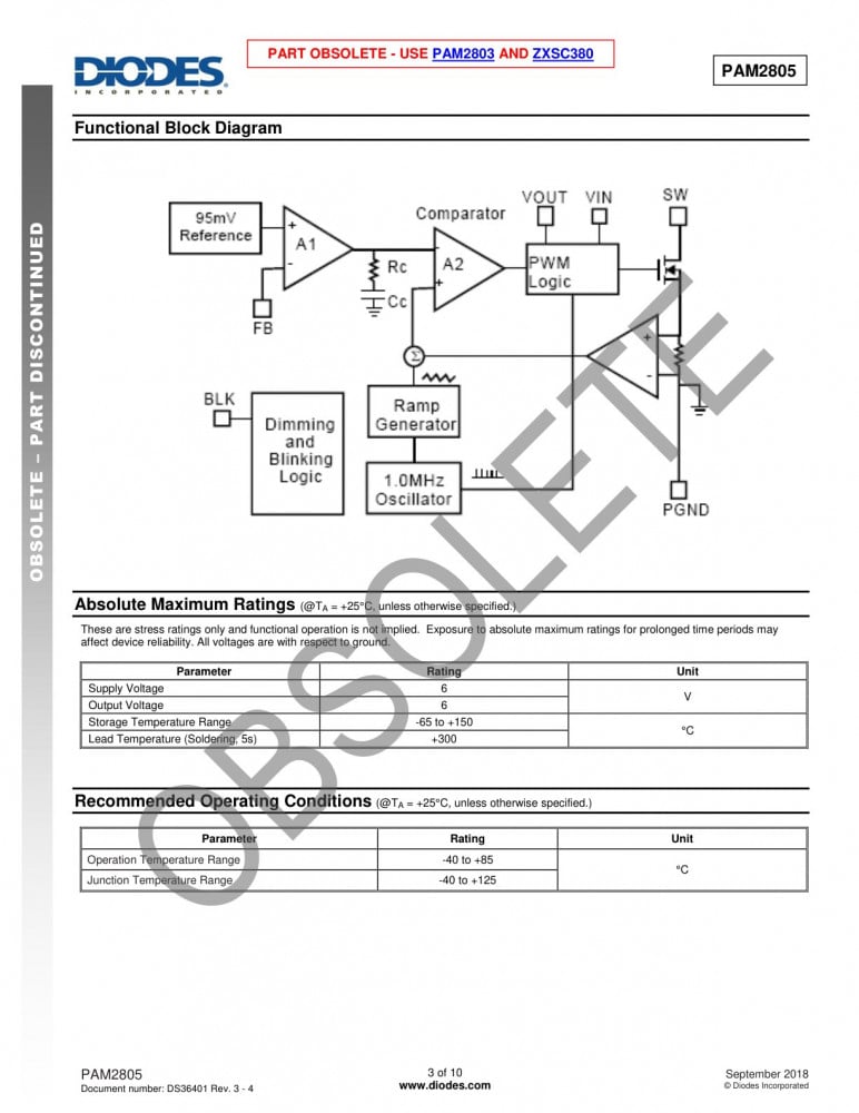 PAM2805 document page 3