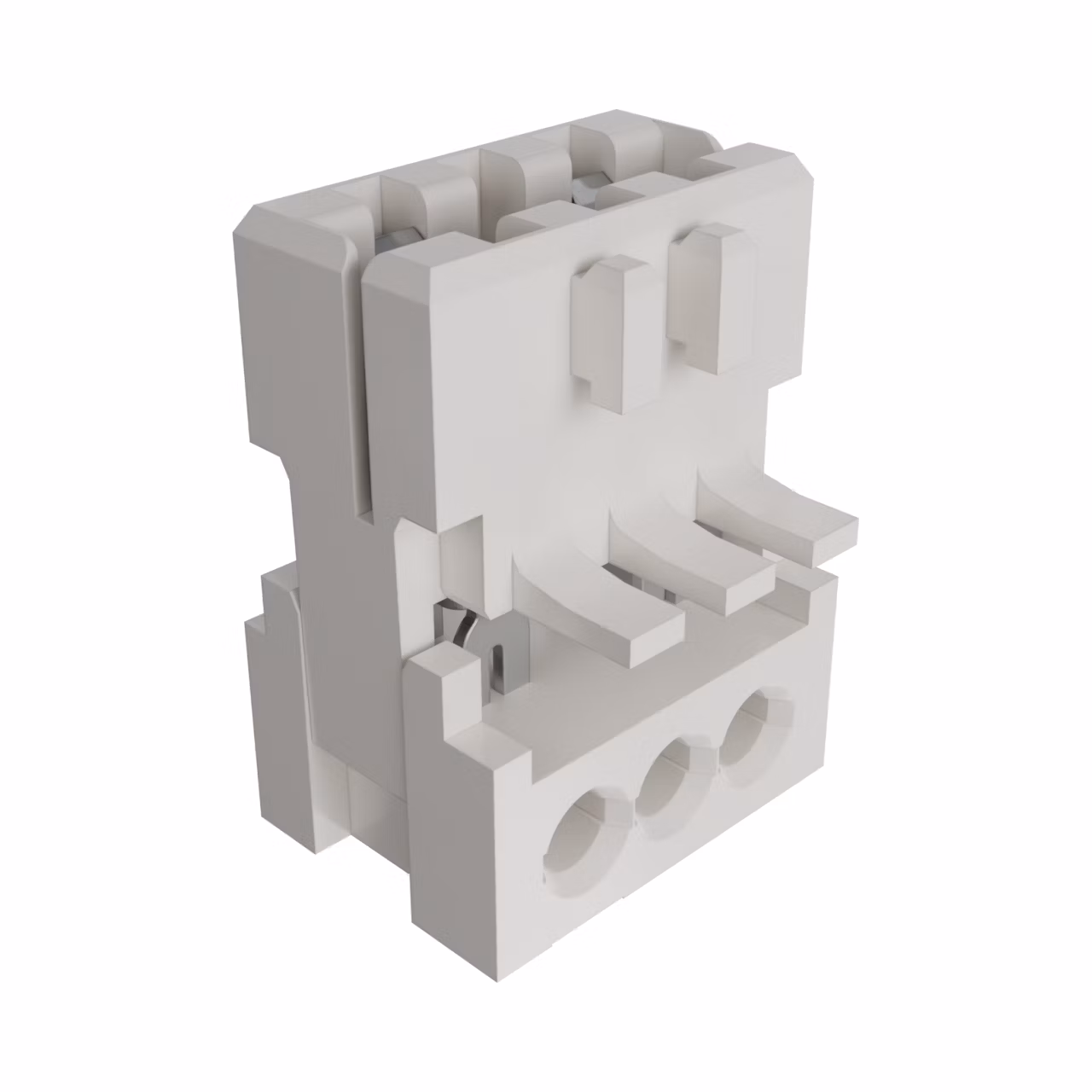 Appli-Mate RAST 2.5 IDT Housing, 5.00mm Pitch, Female, 2 Circuits, Position Keys A & D Removed, Slotted Endwalls, Blue Color Stripe for sale