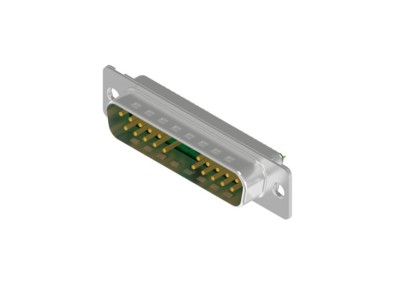D-SUB Combination Standard • 21W1 [•••••••○•••••••] • Plug • Solder cup • Through hole for sale