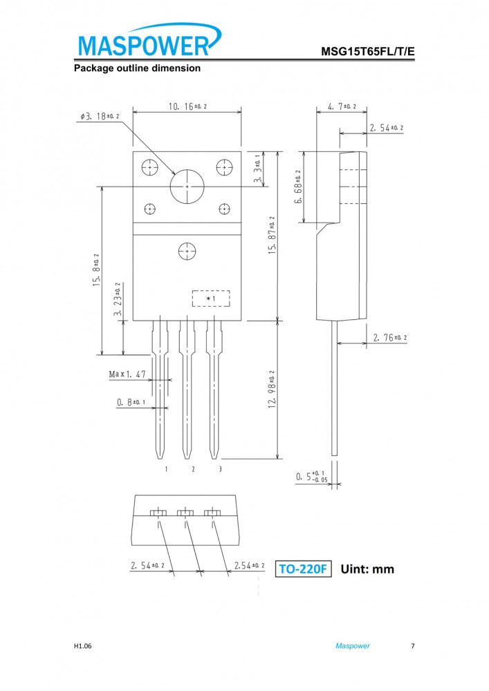MSG15T65FLT datasheet page 7