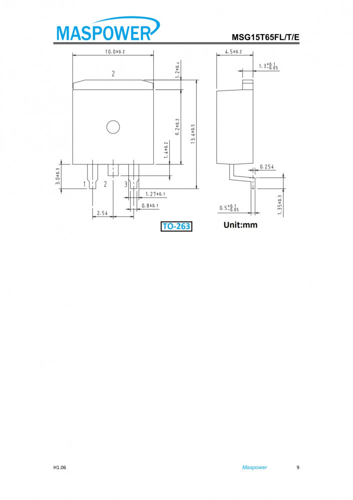 MSG15T65FLT datasheet page 9