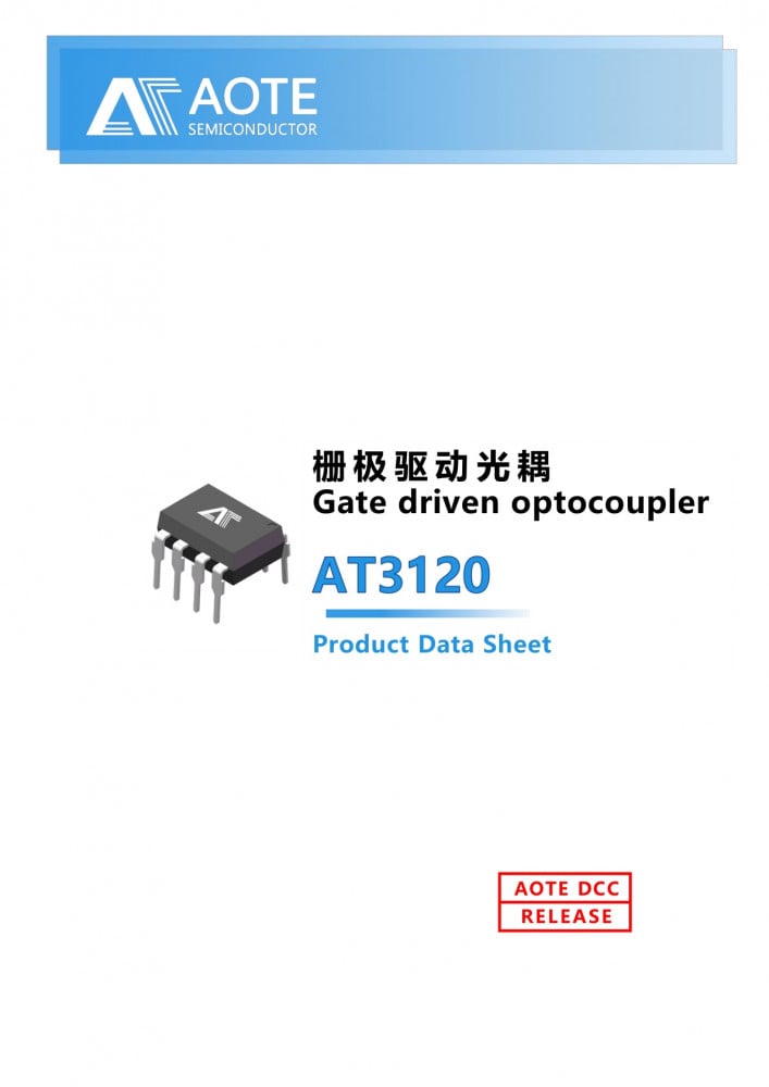 AT3120 datasheet page 1