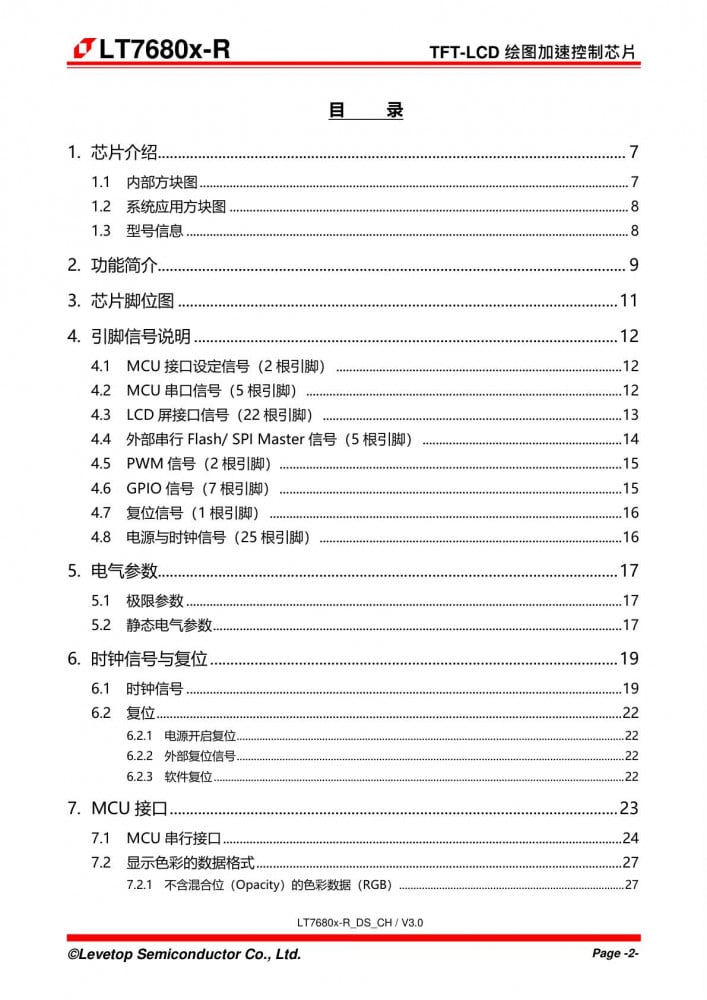 LT7680A-R datasheet page 2