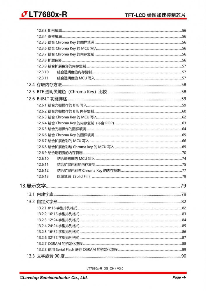 LT7680A-R datasheet page 4