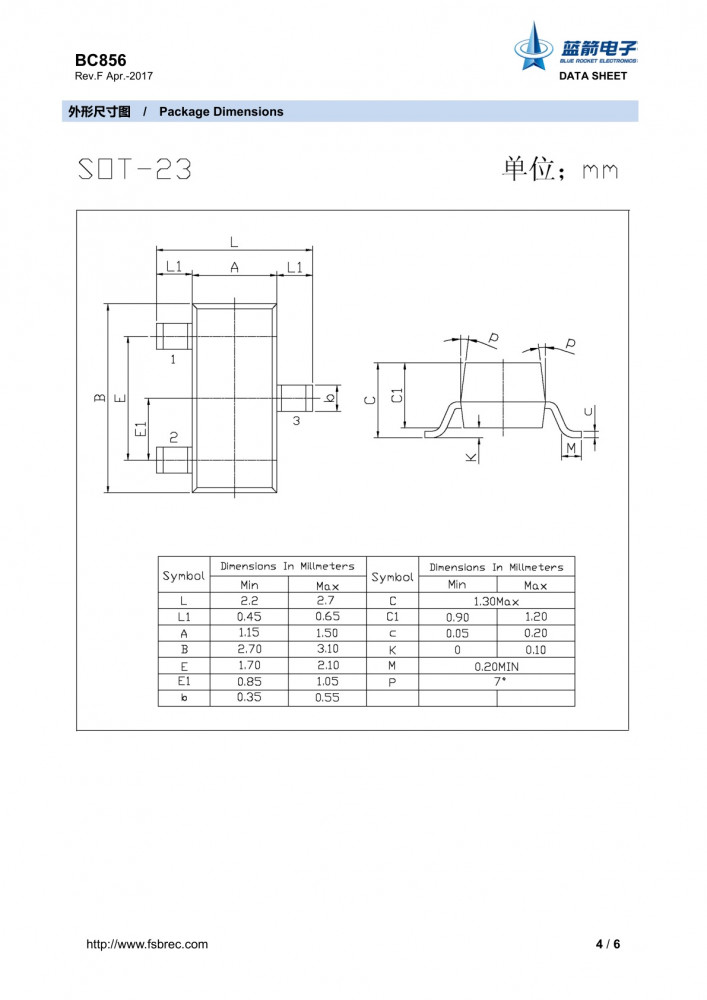 BC856 datasheet page 4
