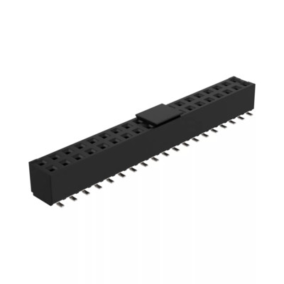Milli-Grid Vertical Receptacle, 2.00mm Pitch, Dual Row, Surface Mount, Top/Bottom Entry, with Cap, Tape and Reel, 0.38µm Gold (Au) Plating, 50 Circuits, Lead-Free