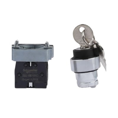 Schneider XB2BA22C=ZB2BZ102C+ZB2BA2C Pushbutton Switch