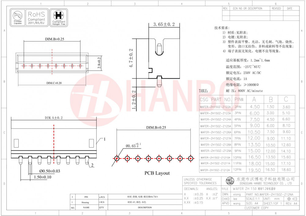 WAFER-ZH150Z-Z123A technical drawing preview
