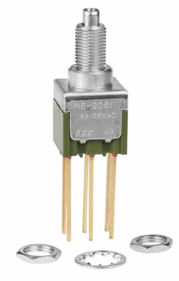 Bushing Mount Miniature Pushbutton for sale