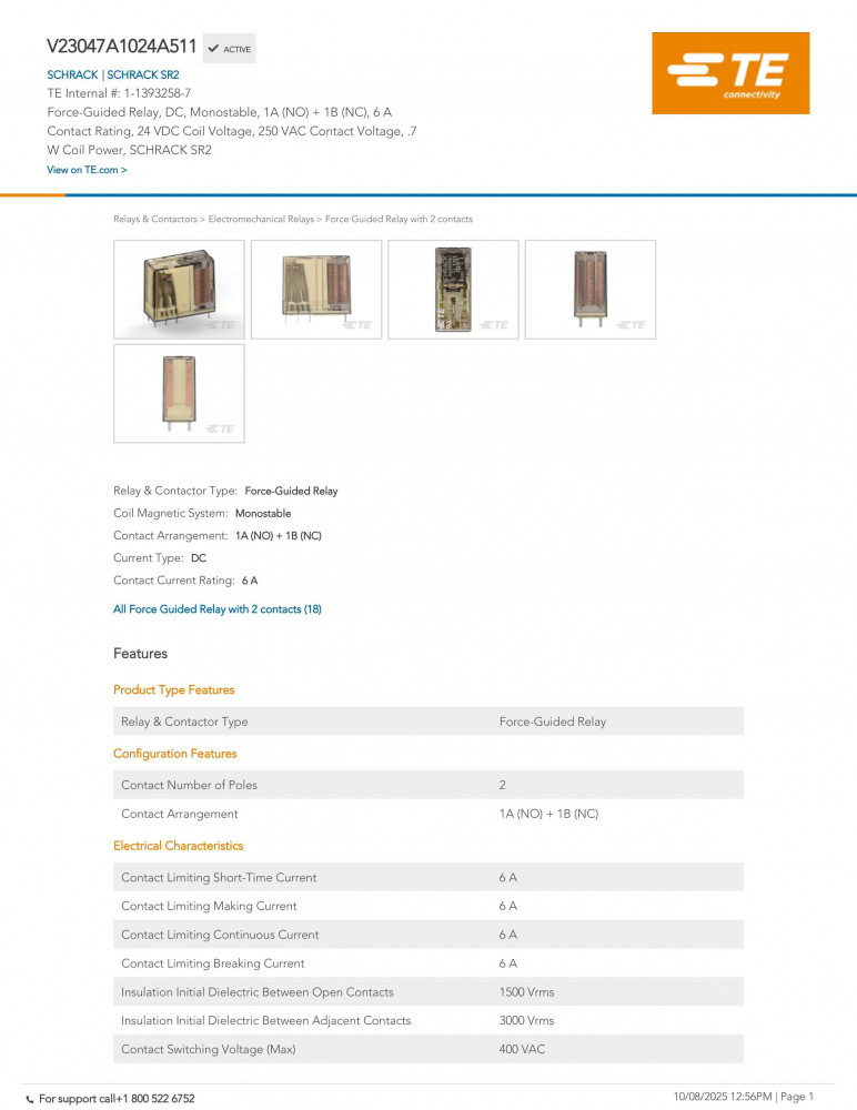 Technical document preview, page 1