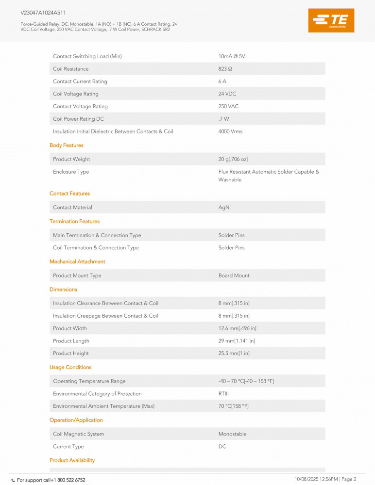 Technical document preview, page 2