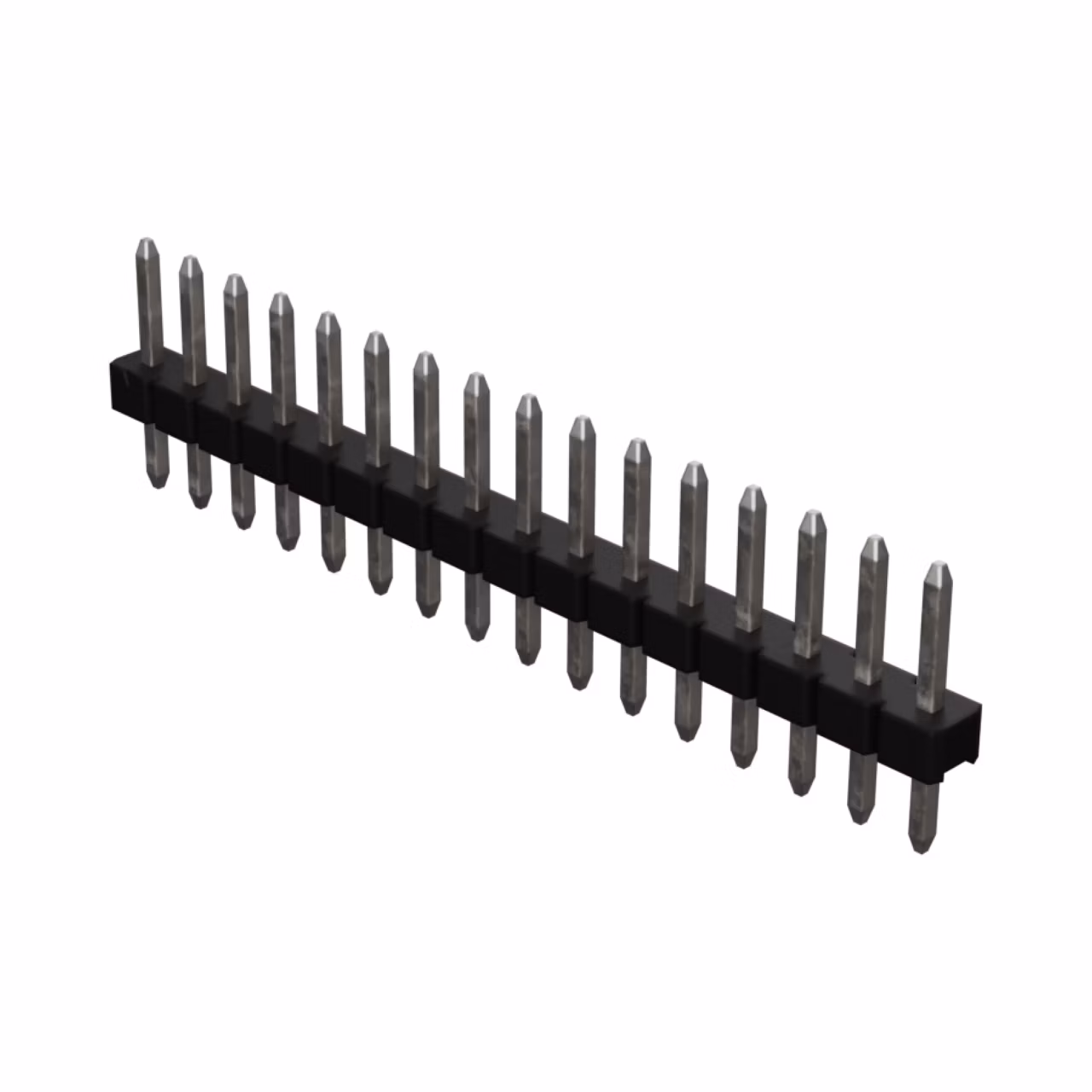 2.00mm Pitch Milli-Grid Header, Vertical, Through Hole, Breakaway, 16 Circuits, 2.50µm Tin (Sn) Plating, Mating Pin Length 4.00mm, Tail Length 2.70mm, Lead-Free for sale