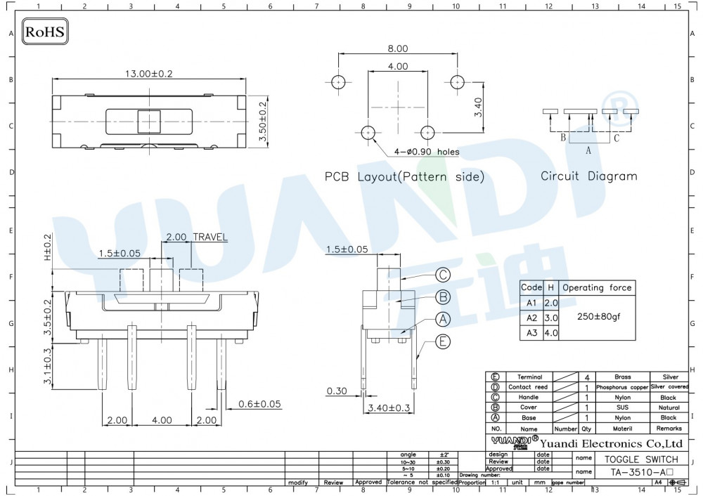 TA-3510-A1 technical document