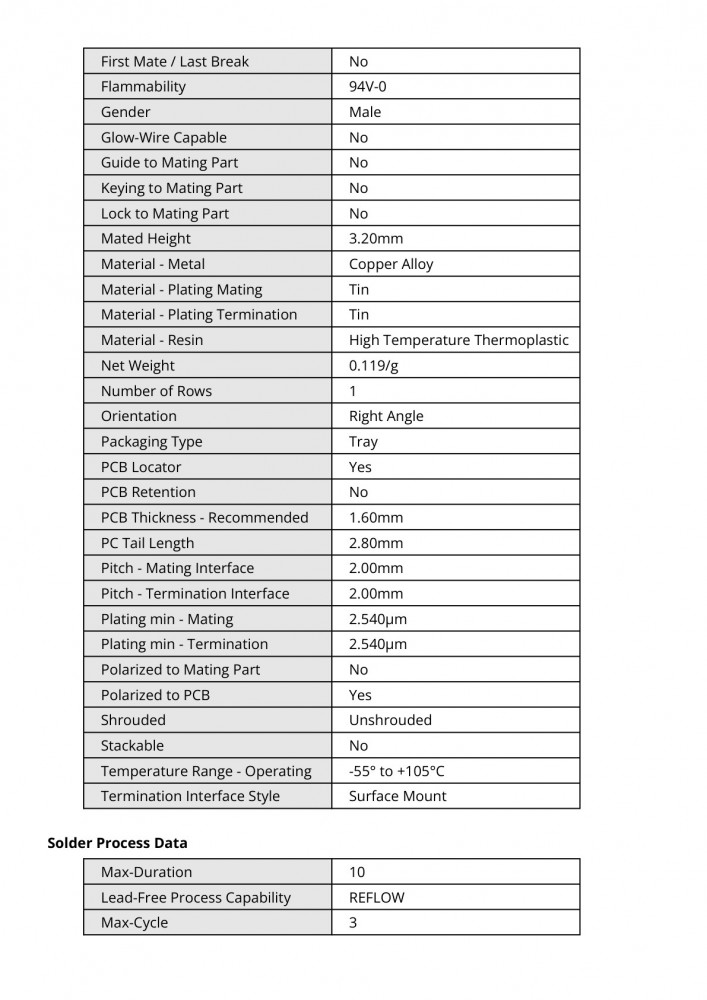 MOLEX 878580004 technical document image 3