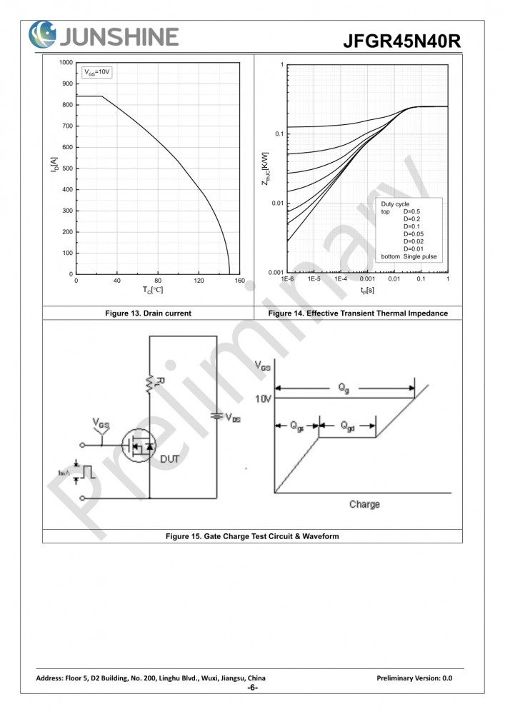 JFGR45N40R datasheet page 6