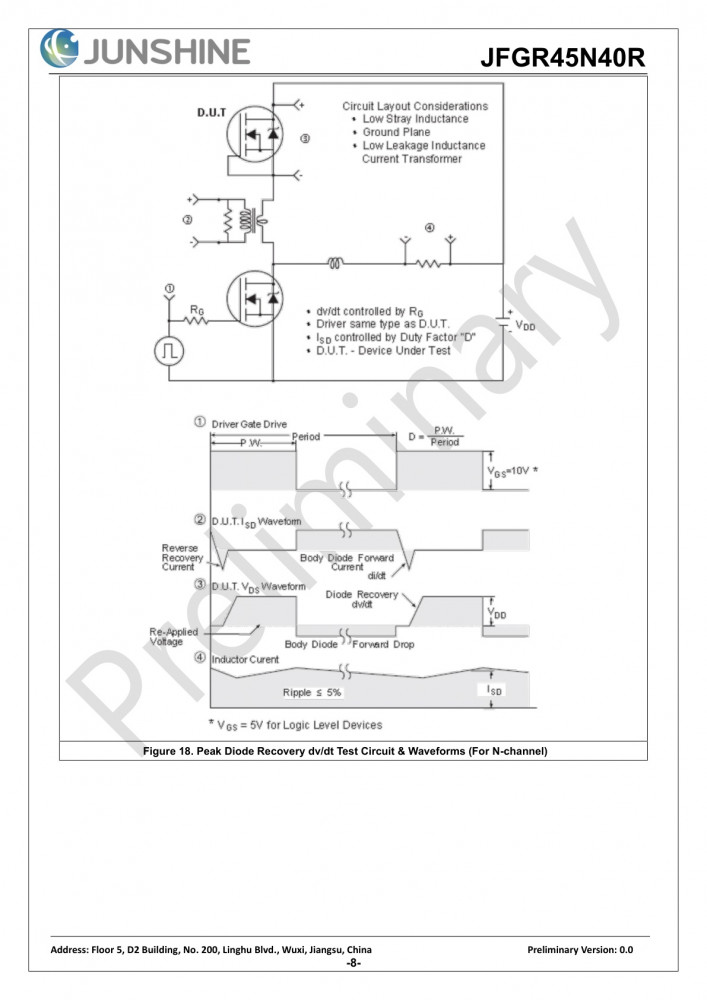 JFGR45N40R datasheet page 8