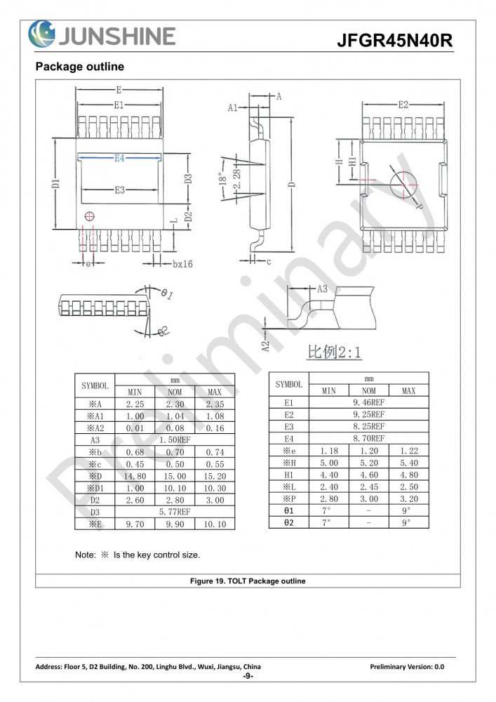 JFGR45N40R datasheet page 9