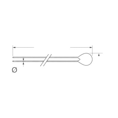 Amphenol DC95G503ZN NTC Thermistor