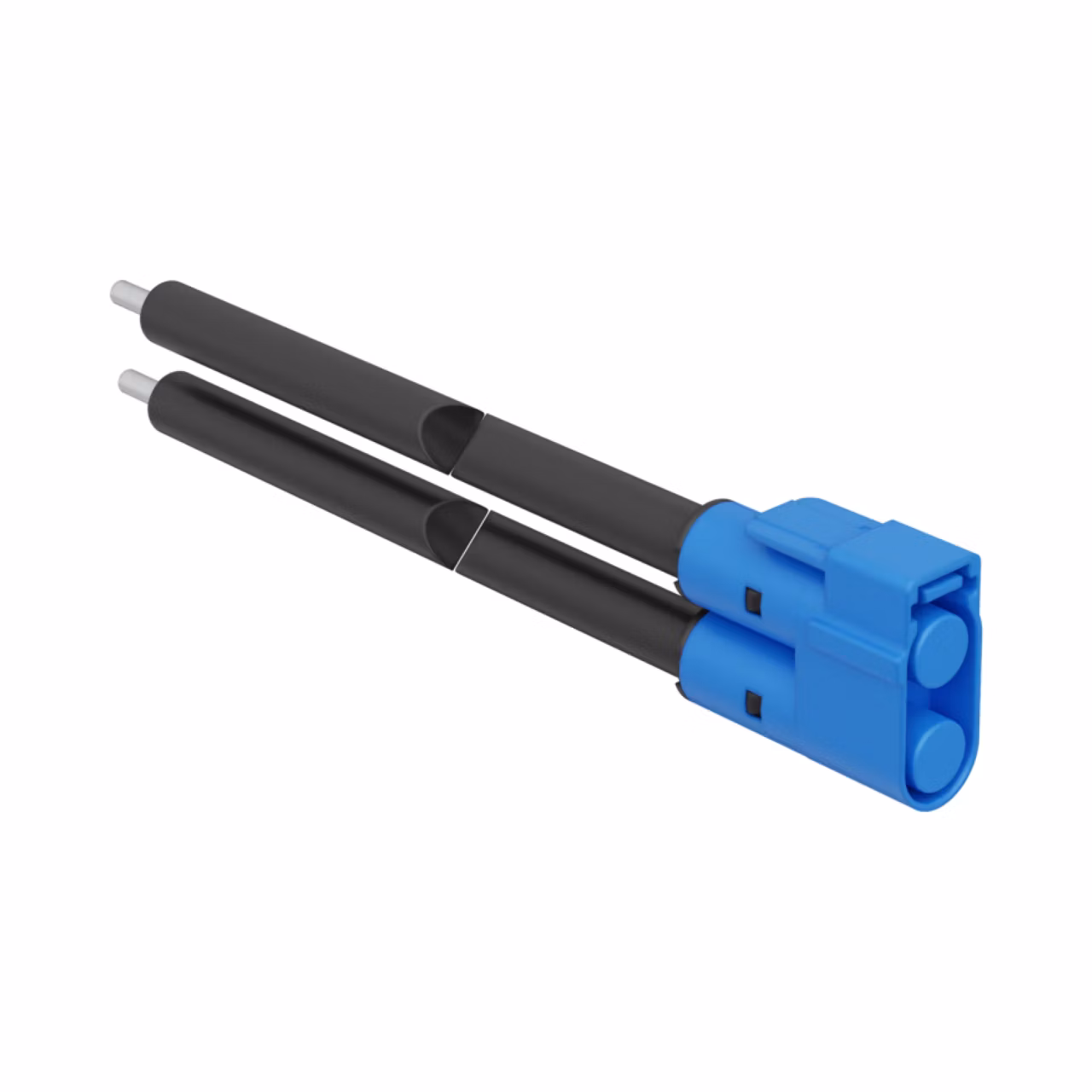 PowerWize-to-Pigtail Off-the-Shelf (OTS) Cable Assembly, Female, Single Row, 1000.00mm Length, 2 AWG, 2 Circuits, Blue for sale