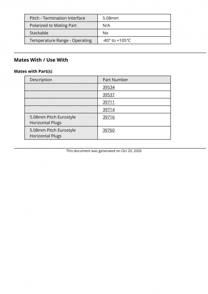 MOLEX 395312007 technical document page 3