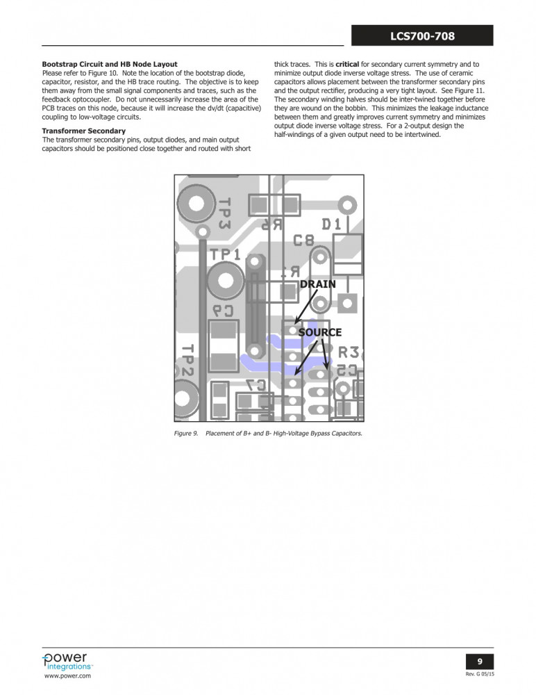 LCS700HG datasheet page 9